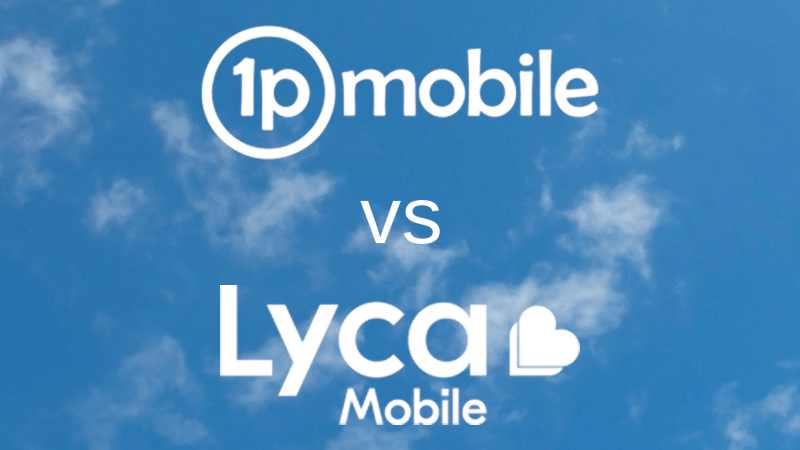 1pMobile vs Lyca Mobile: network differences between them