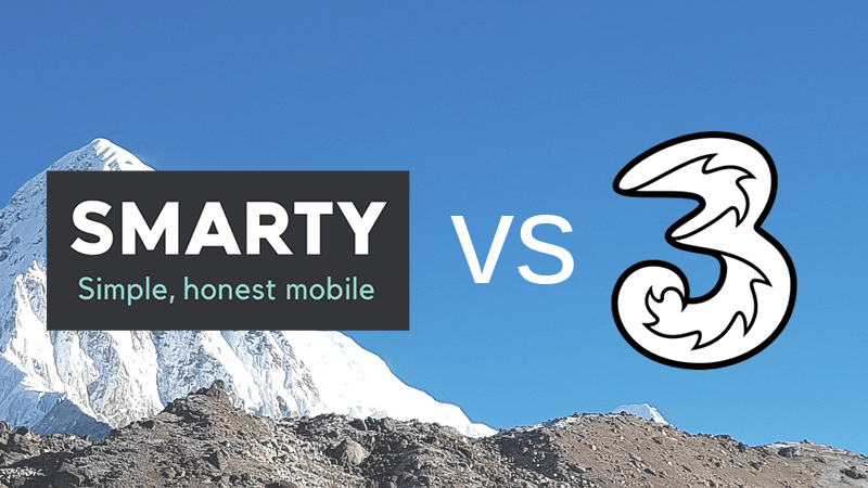 SMARTY vs Three: all differences between the two networks