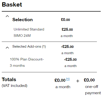 Three's 3 months free SIM only deals: guide to the offer