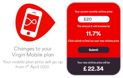 Mobile networks with no price rises during your contract