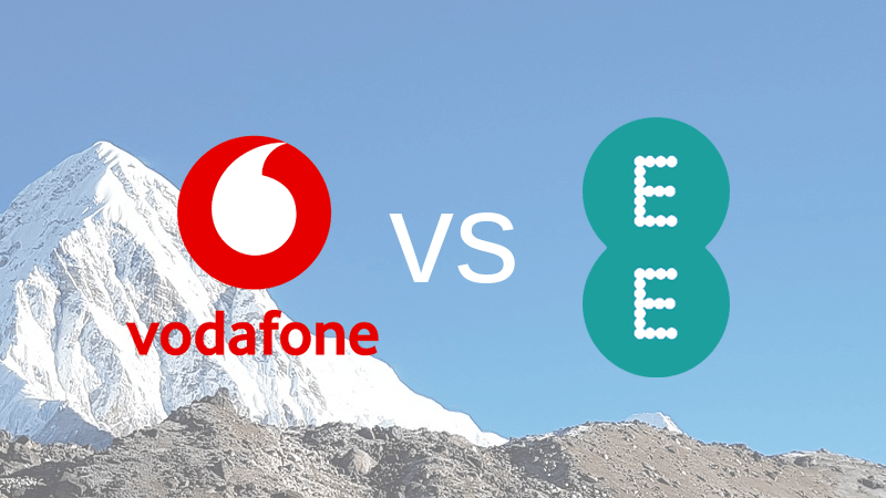 Vodafone vs EE: coverage, 4G/5G speeds & benefits compared
